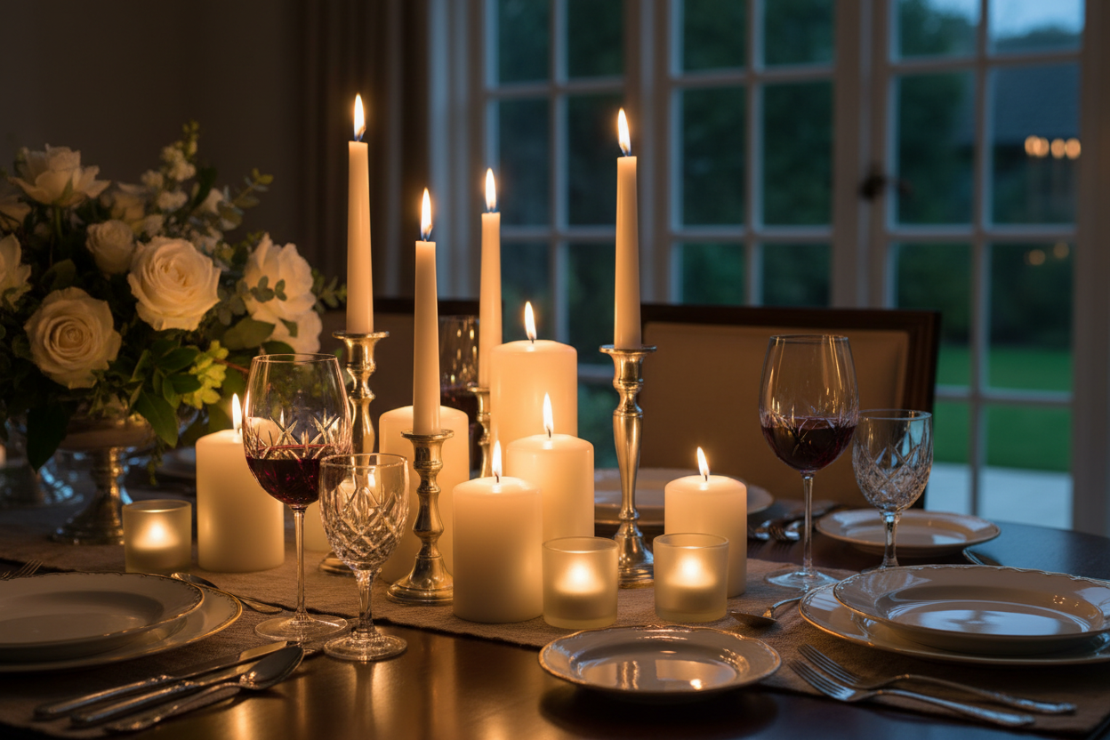 Dinner Candles – Fine Dining 4 Home